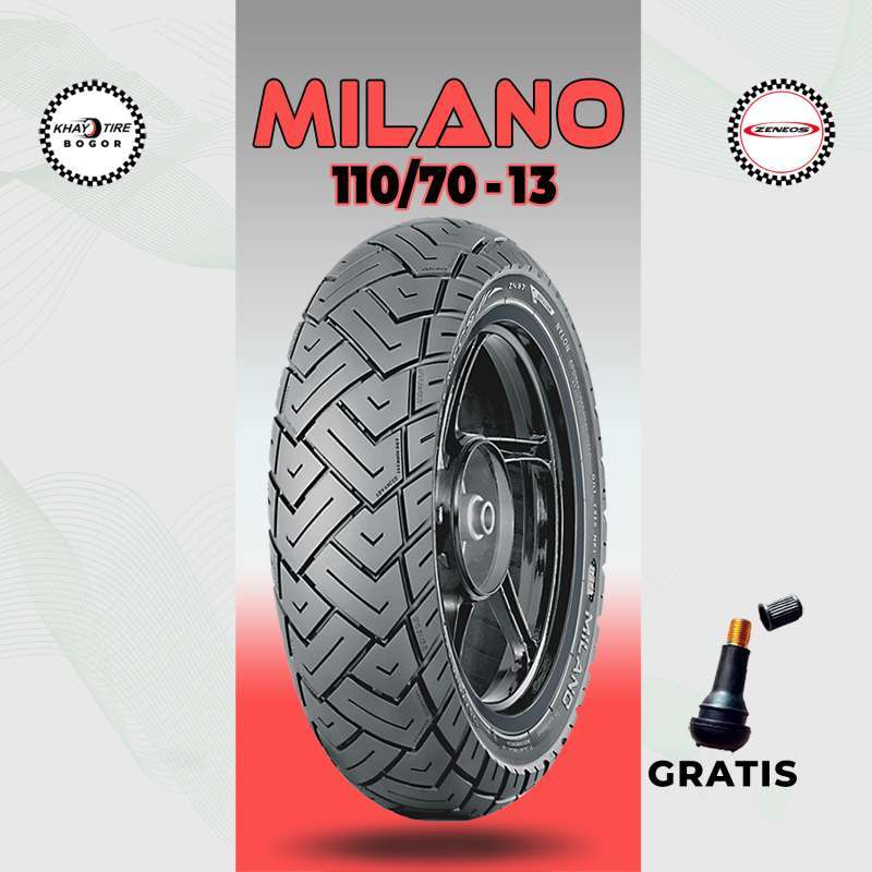 Promo Ban Depan Motor Yamaha Nmax Zeneos Milano 110/70 Ring 13 Tubeless ...