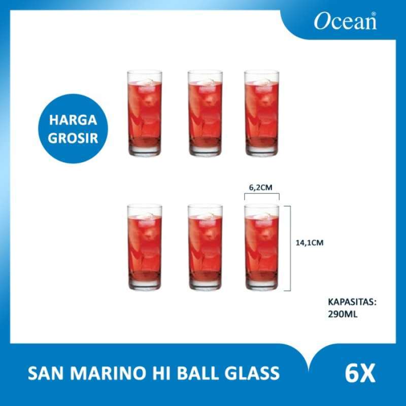 Promo Sale Grosir Gelas Hi Ball Ocean / Gelas Air Minum Terbaik ...