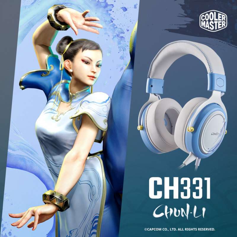 Jual Cooler Master CH331 SF6 Chun-Li Gaming Headset di Seller Cooler ...