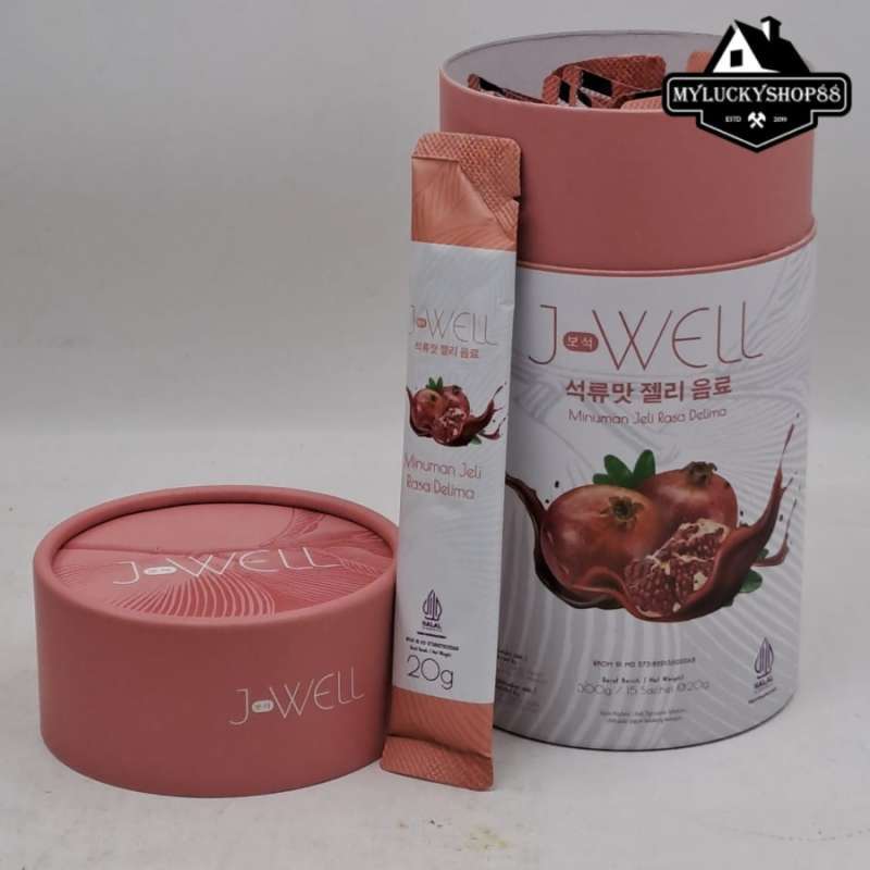 Promo J-Well Collagen Tripeptide Jelly Stick Jwell Kolagen Agar-Agar ...