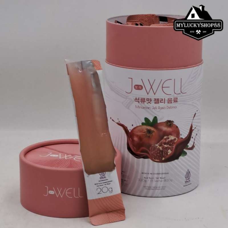 Promo J-Well Collagen Tripeptide Jelly Stick Jwell Kolagen Agar-Agar ...