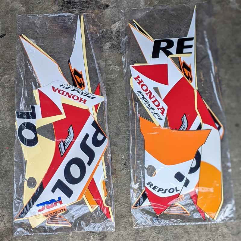 Promo Striping Honda Blade Repsol 2014-2015 - Stiker Lis Motor Model ...