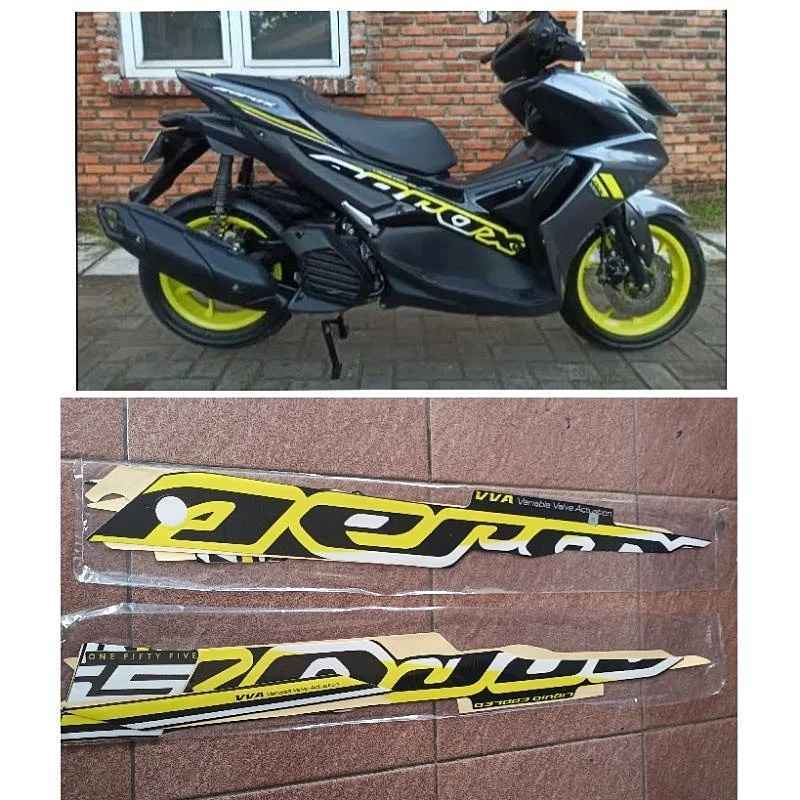 Promo Stiker Striping Yamaha Aerox 155 New 2022-2023 Lis Motor Standar ...