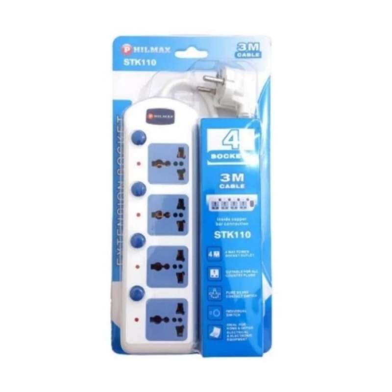Promo Philmax Extension Universal 6way 3meter/stop Kontak/terminal ...