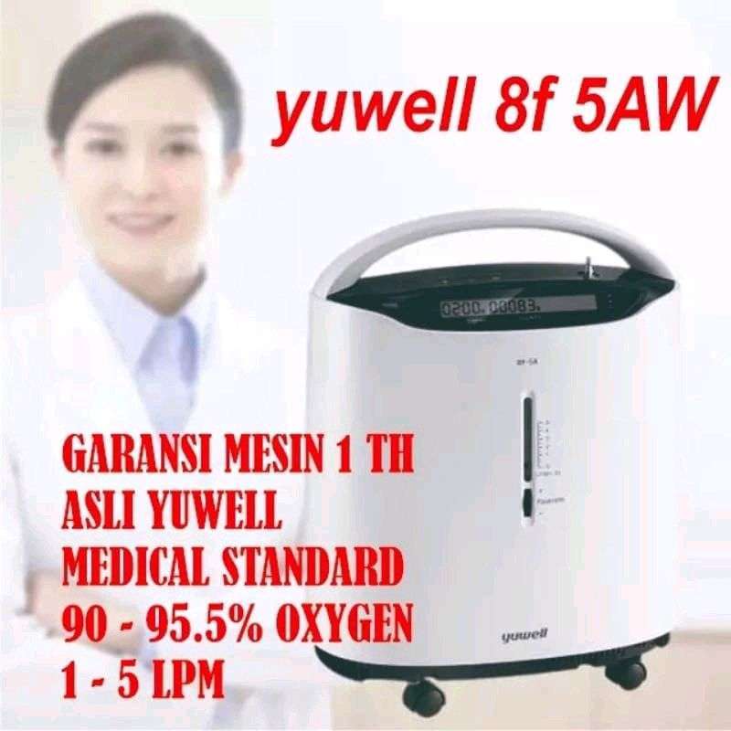 Jual Oksigen konsentrator 8f 5AW standar rumah sakit. Output oksigen di ...