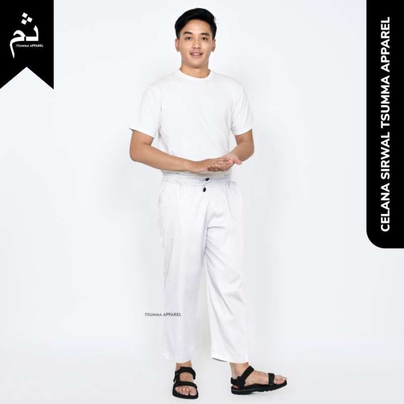 Promo Celana Pria Sirwal Slimfit Model Chino modern Insan Mosleem ...