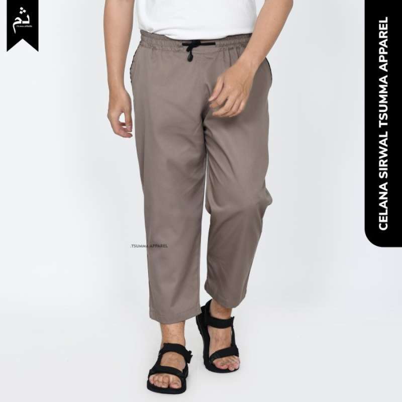 Promo Celana Pria Sirwal Slimfit Model Chino modern Insan Mosleem ...