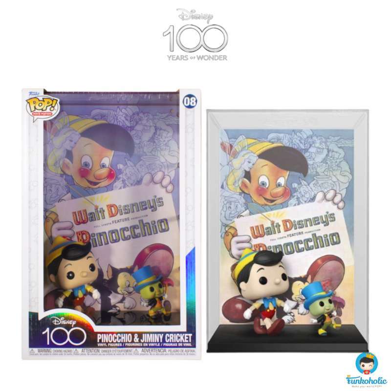 Jual Funko POP! Pinocchio (1940) Movie Poster - Pinocchio & Jiminy ...