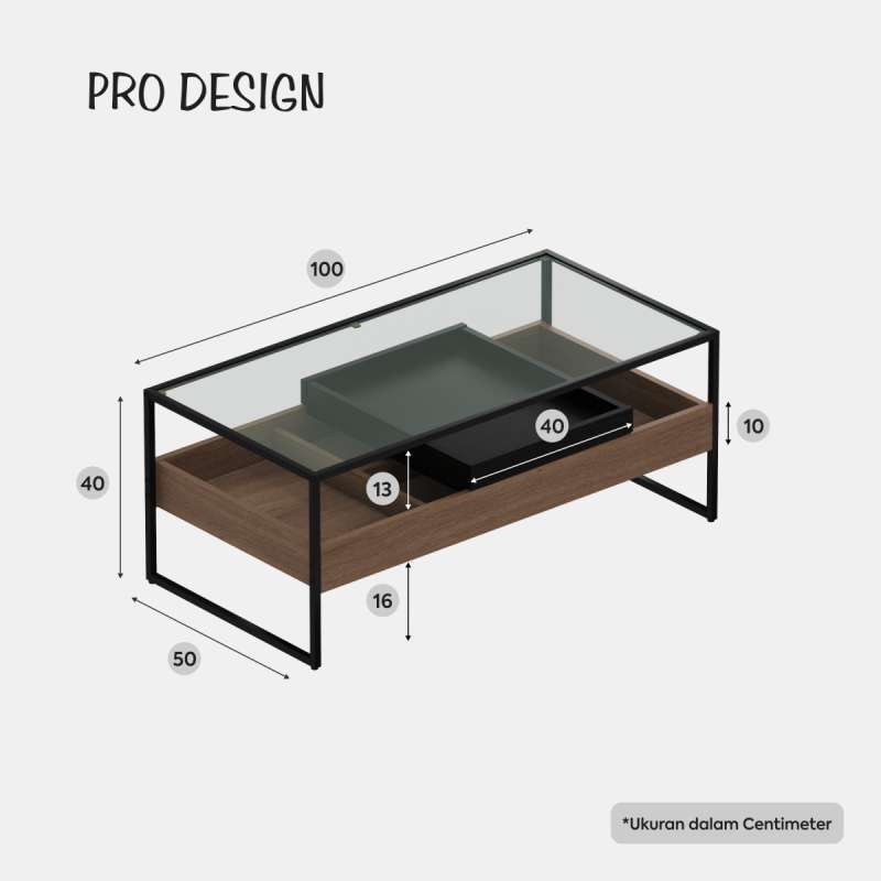 Promo Pro Design Petra Ct100 Neo Meja Tamu Diskon 29% Di Seller Pro ...