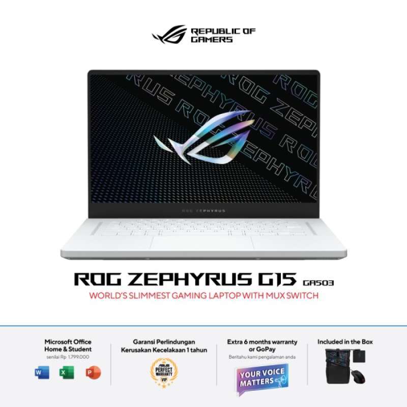 Jual Asus Rog Zephyrus G15 Moonlight With Original Murah - Harga Diskon ...