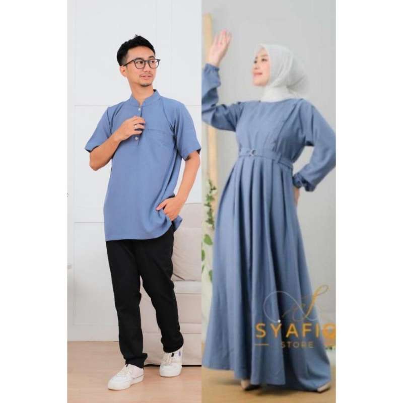 Promo Arumi Sarimbit Couple Suami Istri 2024 Baju Dress Keluarga Set ...
