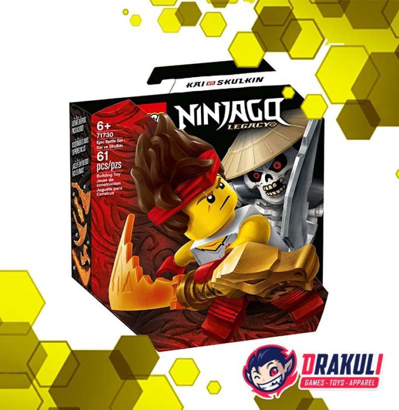 Jual Toys LEGO Ninjago Epic Battle Set - Kai vs. Skulkin 71730 di ...