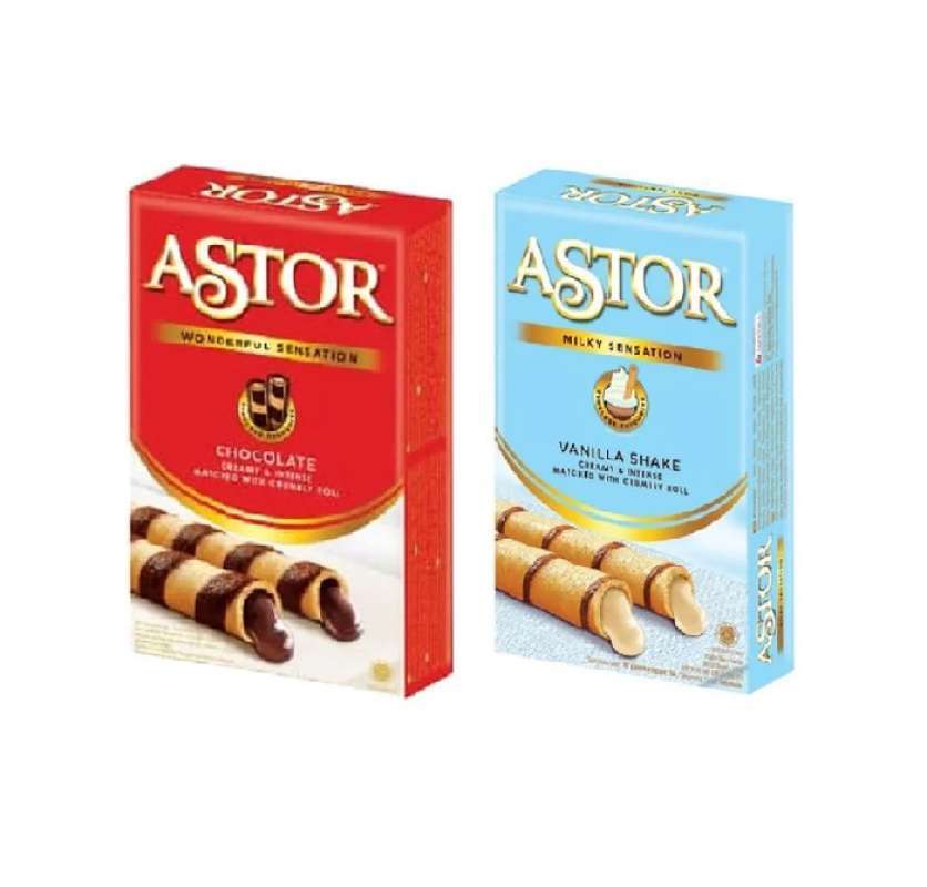 Promo Astor Mini Varian Rasa Vanilla Coklat 40gr - Coklat40g Bublwrap ...