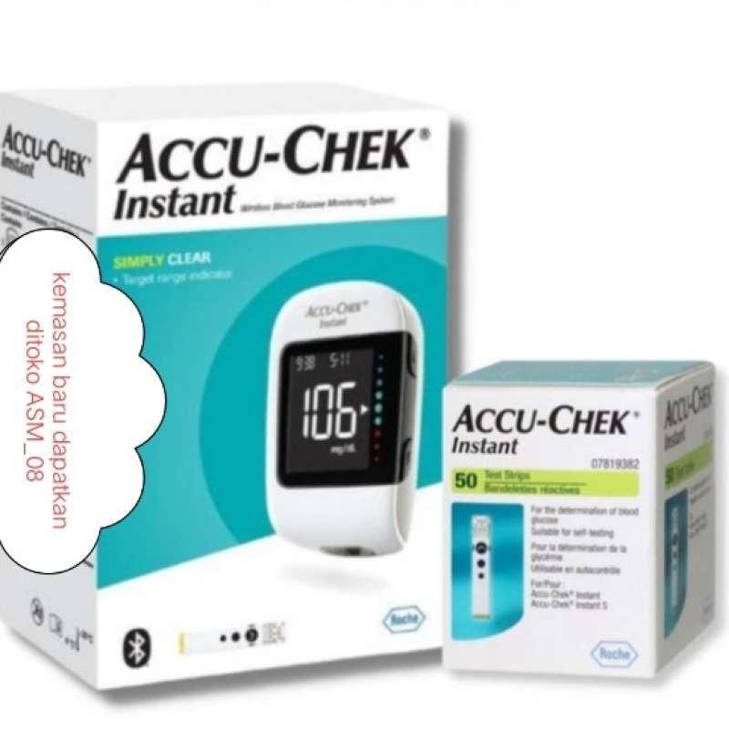 Promo Accu Chek Instant Meter + 50 Strip Diskon 23% di Seller Arjunas ...