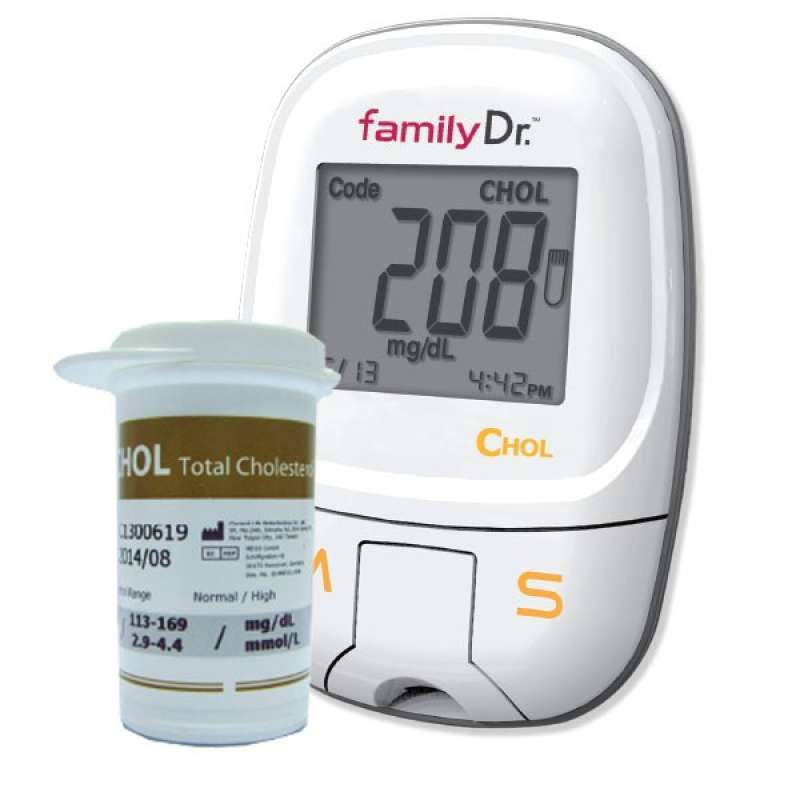 Promo Alat Cek Kolesterol Family Dr / Familydr Cholesterol Test Meter ...