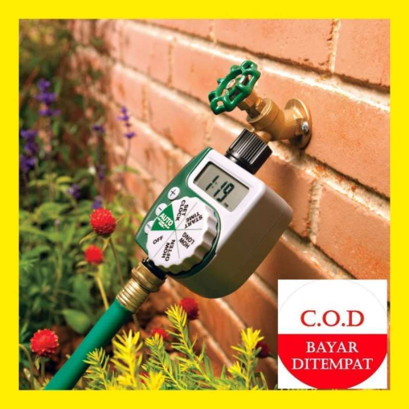 Promo ALAT TIMER KRAN AIR SIRAM TAMAN OTOMATIS KRAN KEBUN DIGITAL WAKTU ...