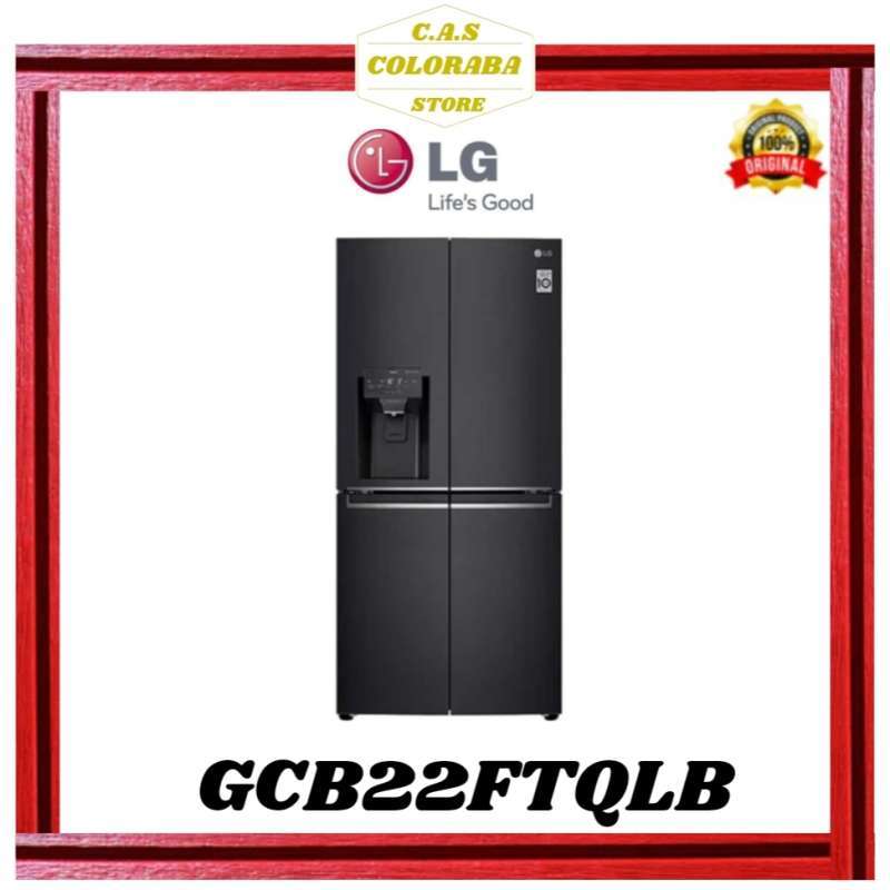 Promo Kulkas Lg Gcl22ftqbl Kulkas Side By Side Inverter Gc-l22ftqbl ...