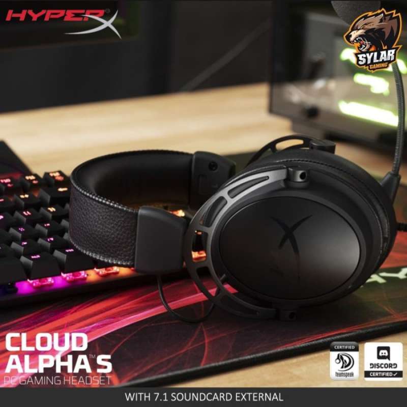 Promo HyperX Cloud Alpha S Blackout Edition Diskon 9% di Seller SAFKA STORE - Mekarsari, Kab ...