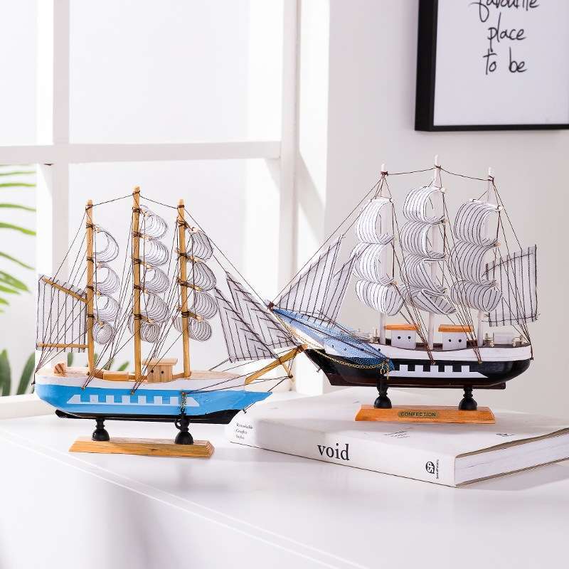 Promo Model perahu layar kayu kerajinan ruang tamu kantor kerajinan ...