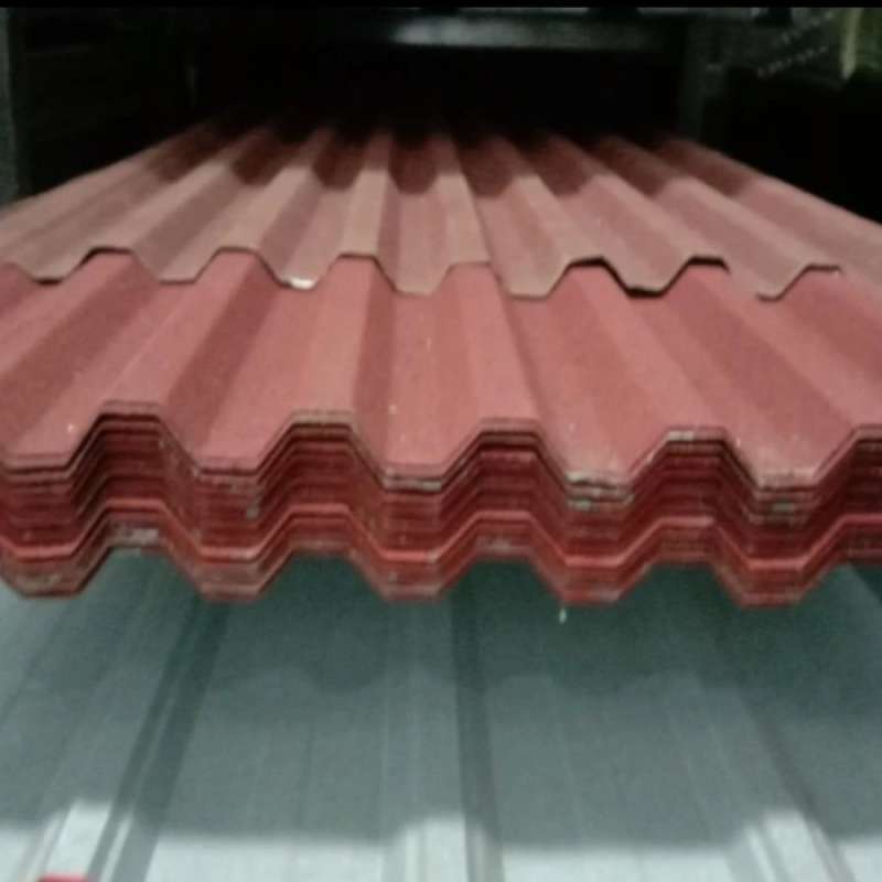 Jual Seng Spandek Spandeck Gelombang Kecil Lebar 75 Cm Tebal 0.3 Mm ...