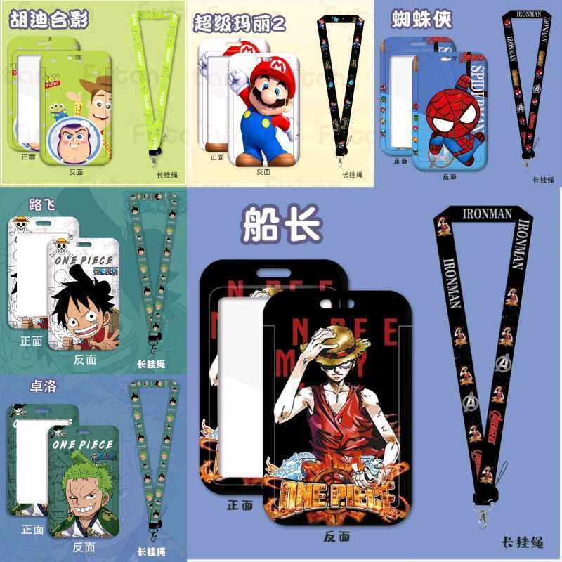 Jual Lanyard Tali Panjang Cowok Laki One Piece Luffy Zoro Roronoa Goku ...
