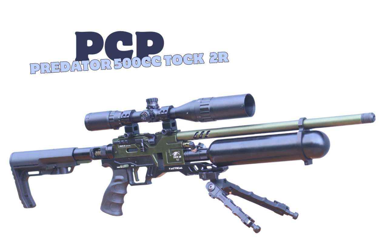 Jual Senapan Angin PCP Predator 500cc - CNC Green di Seller Evolution ...