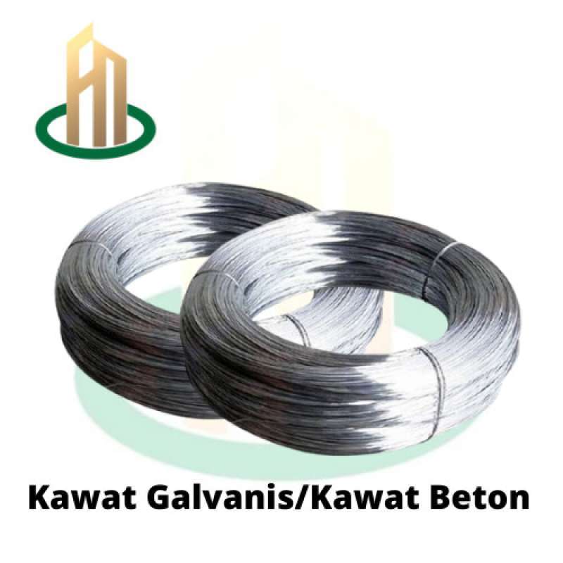 Promo Kawat Galvanis/Kawat Beton/Kawat Ikat/Kawat Seng Bwg #10 #12 #14 #16 Diskon 23% di Seller ...