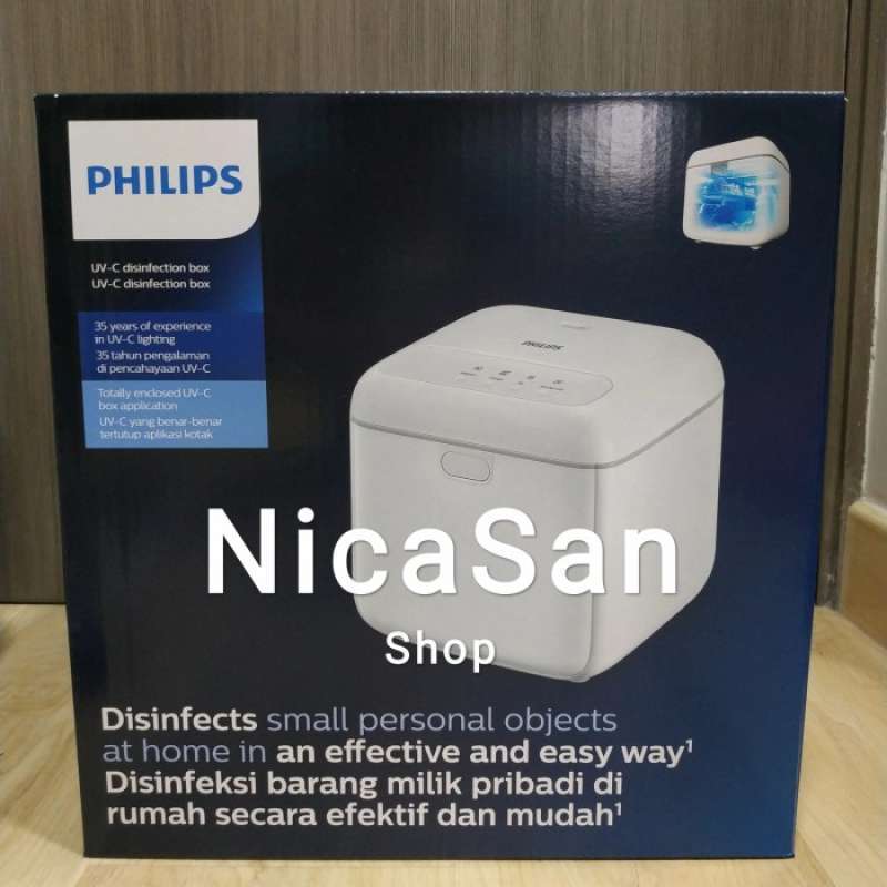 Promo PHILIPS UVC Disinfection Box 10L PHILLIPS Lampu UV Steril Barang Diskon 23% di Seller ...