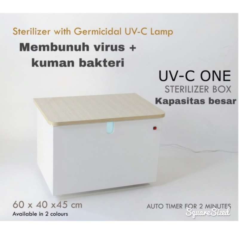 Promo Uvc box / kotak uvc / box sterilizer / Uvc sterilizer Khusu GOJEK - Coklat Muda___Philips ...