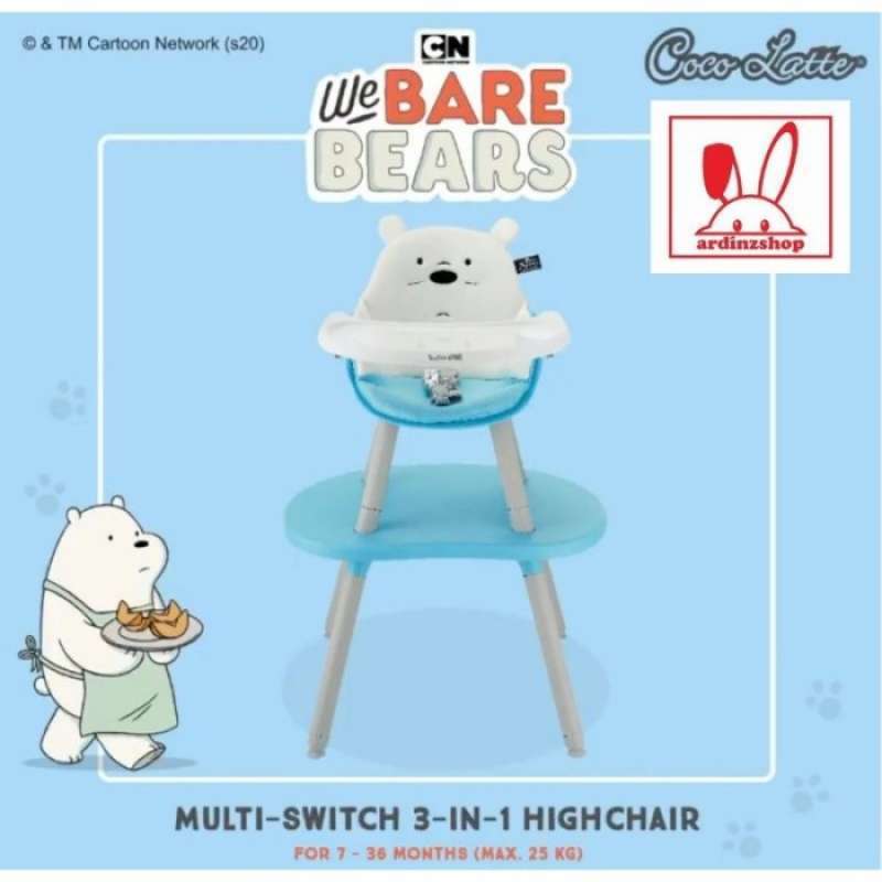 Promo Cocolatte 3 in 1 Highchair multi switch high chair - Multicolor ...