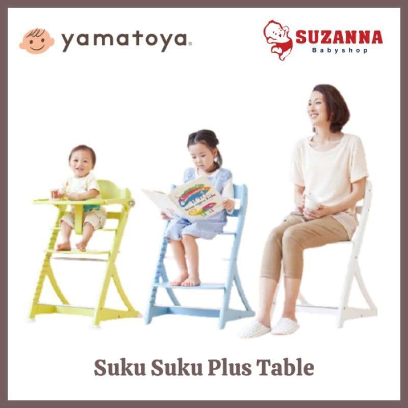 Promo Yamatoya Sukusuku Plus Table - Kursi Makan Bayi - Natural ...