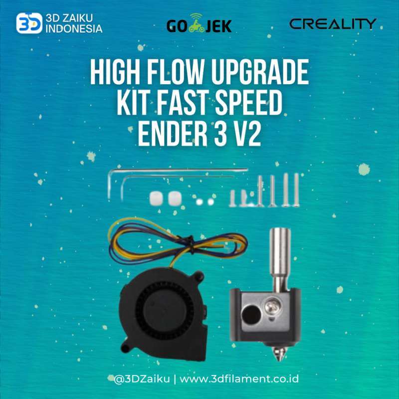 Jual Creality Ender 3 V2 High Flow Upgrade Kit Fast Speed 3d Printing ...
