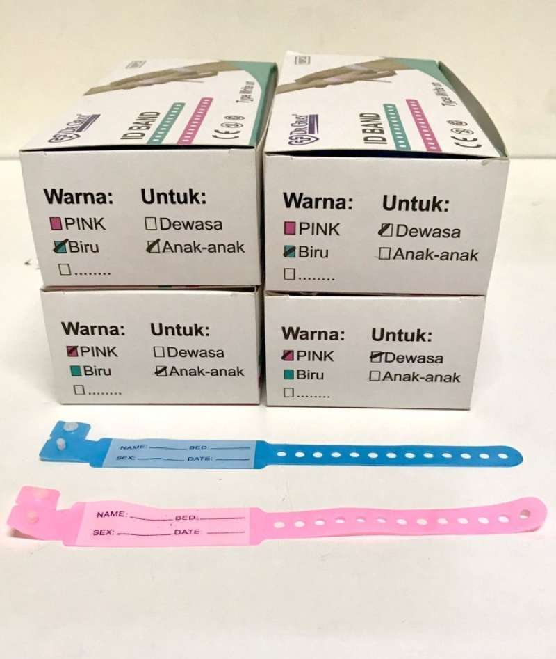 Promo Suncare Gelang Pasien Gelang Rumah Sakit Opname - Anak-anak ...