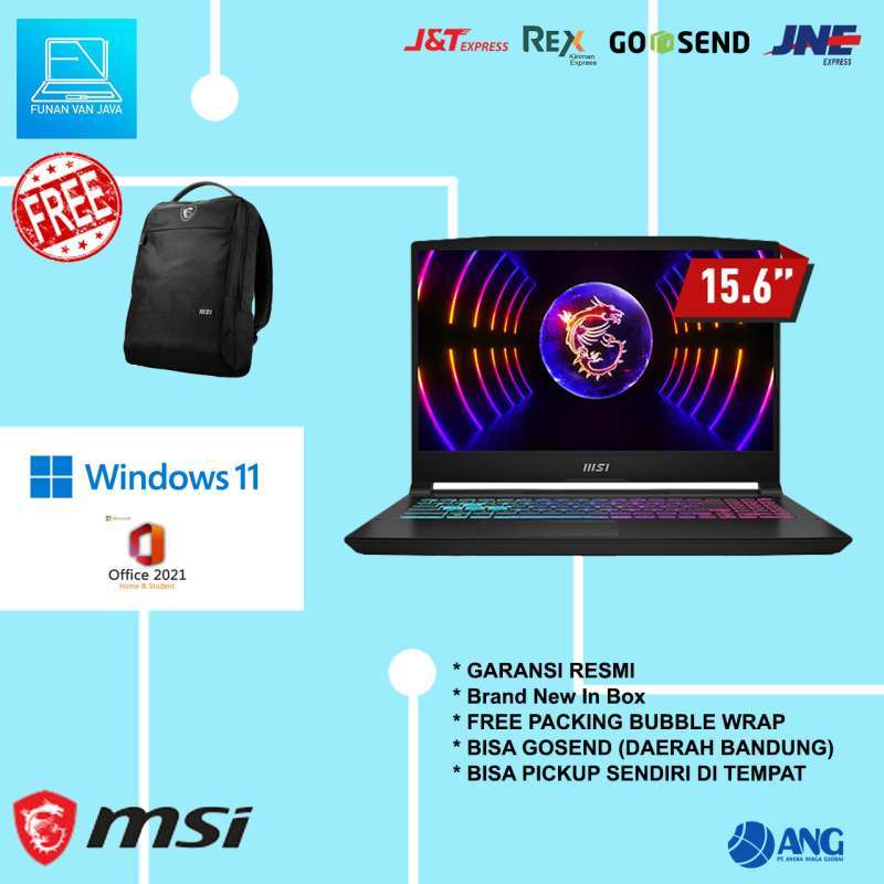 Jual Msi Katana 15 B13vgk-1255id /i9-13900h/rtx4060 8gb/ddr5 16gb(8gb*2 ...
