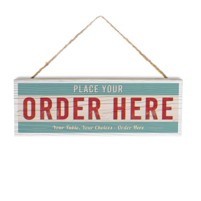 Jual Order Here Sign Board Di Seller Kayugraphy - Padangsambian, Kota ...