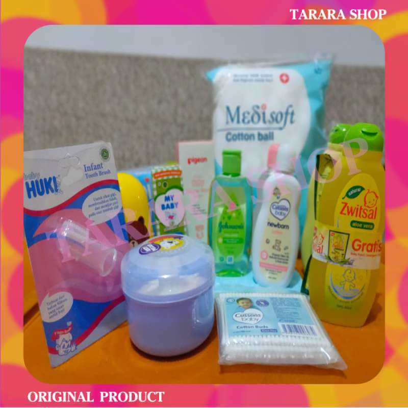 Promo Paket Perlengkapan Mandi dan Skin Care Bayi New Born Lebih HEMAT ...