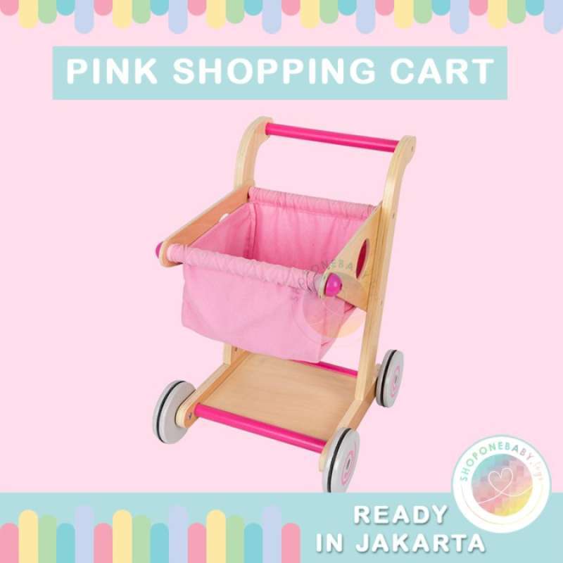 Promo Mainan Bayi Belajar Jalan Shopping Trolley Push Cart Baby Walker ...