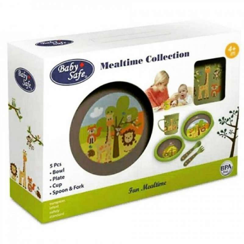 Promo Baby Safe Mealtime set/meal time/meal set/perlengkapan makan ...
