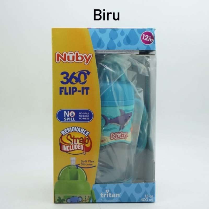 Promo Nuby Tritan 360 Flip it Weighted Straw Cup Botol Minum Anak Nubi Diskon 27% di Seller ...