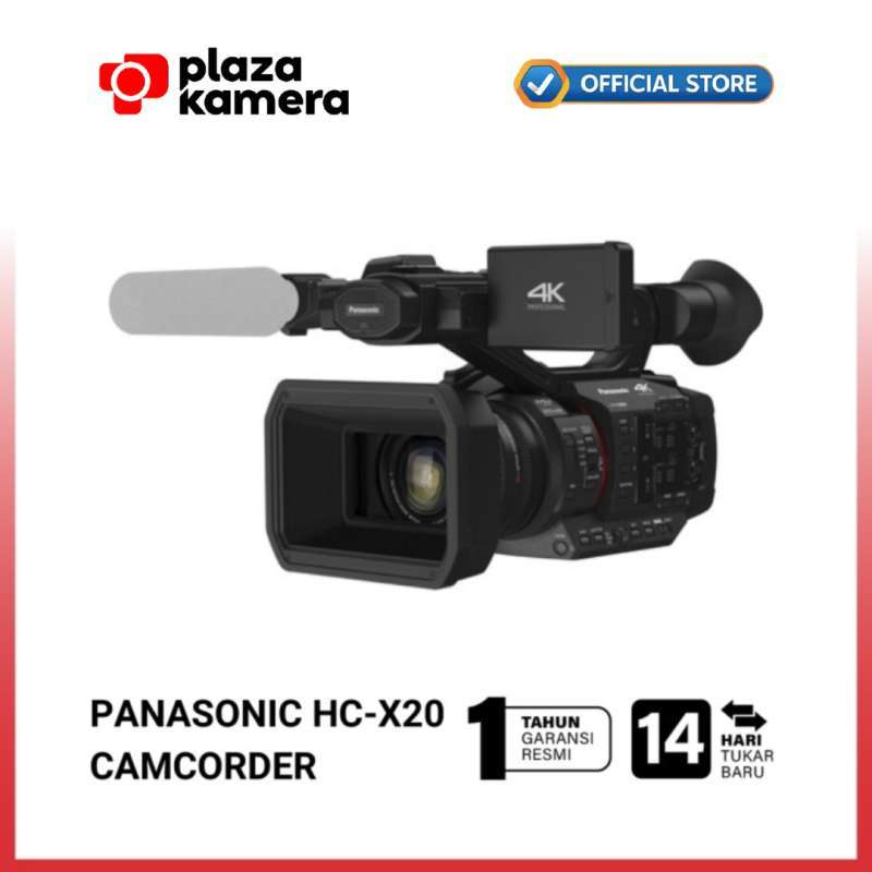 Jual Panasonic Hc-x20gc 4k Professional Camcorder Di Seller Plazakamera ...