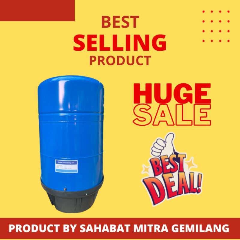 Promo Presure tank ro 20G atau 75 liter reverse osmosis pressure tank ...