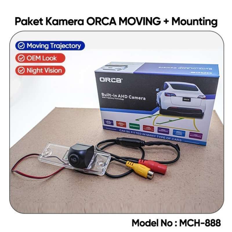 Promo KAMERA PARKIR MUNDUR ORCA AHD-720P 25 HZ COMPATIBLE HEAD UNIT ANDROID - Fortuner Lama ...