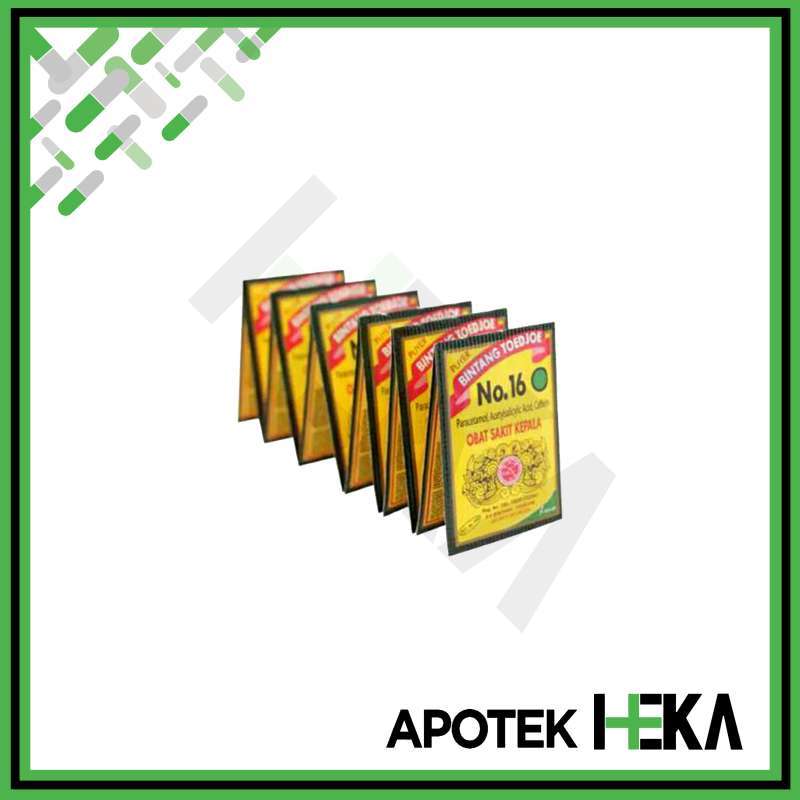 Jual Puyer Osk Bintang 7 Toedjoe No. 16 Lusin Isi 12 Sachet - Sakit ...