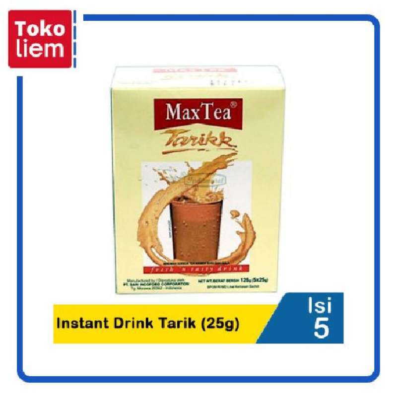 Jual Max Tea Instant Drink Tarik 5x25g Di Seller Toko Liem - Tembalang ...