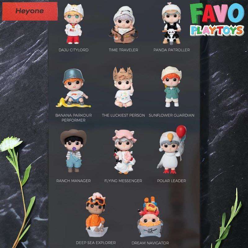 Promo Heyone X Asi City No 4 Series Blind Box Figure Diskon 11% Di ...