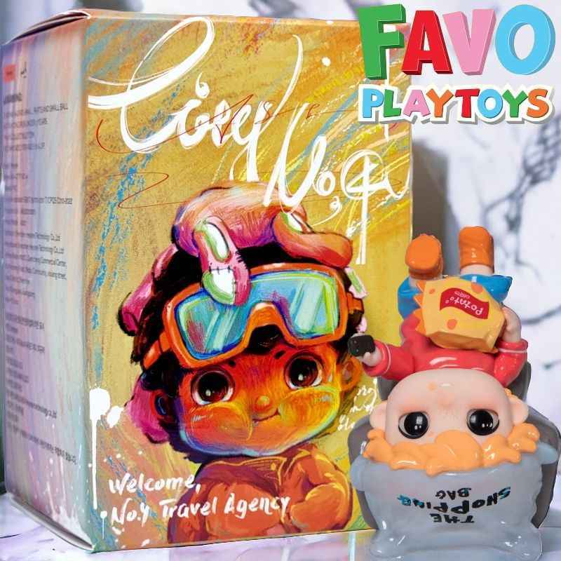 Promo Heyone X Asi City No 4 Series Blind Box Figure Diskon 11% Di ...