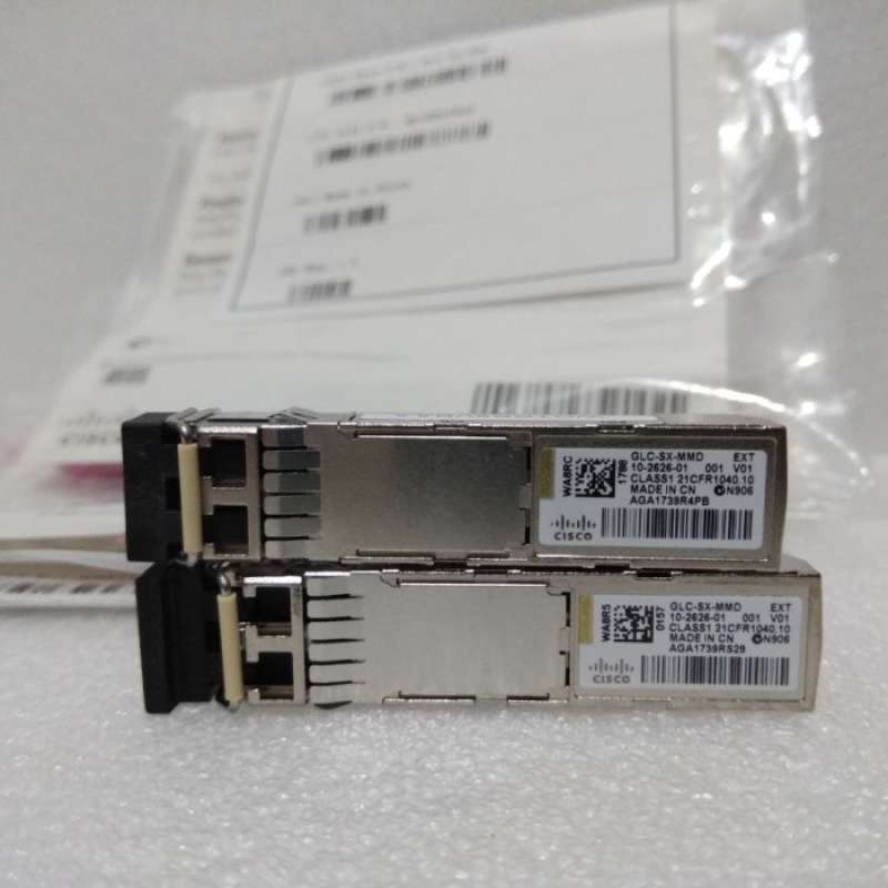 Promo Cisco Sfp Glc-sx-mmd Cisco Sfp Glc Sx Mmd 1g Original Diskon 9% Di Seller Safka Store ...