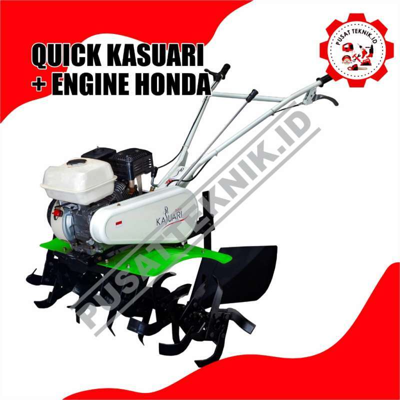 Jual Traktor Quick Kasuari + Engine Honda Gx 200 T2 Cultivator Quick ...