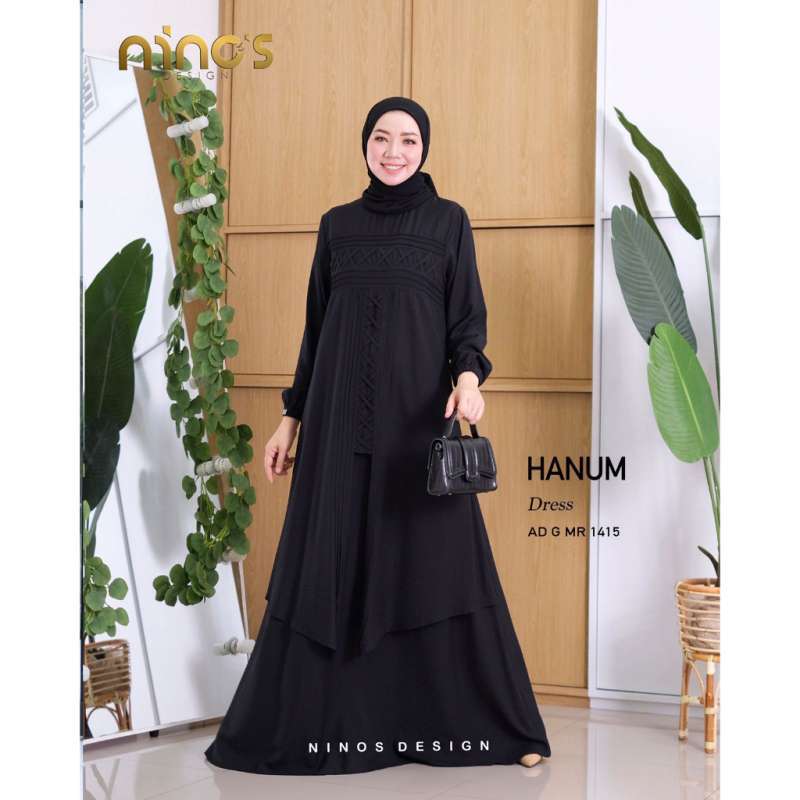 Jual Hanum Dress Jumbo By Ninos Design - Mustard di Seller Nino's ...