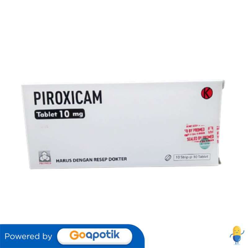 Jual PIROXICAM PROMED 10 MG BOX 100 TABLET di Seller Apotek Wasilah ...